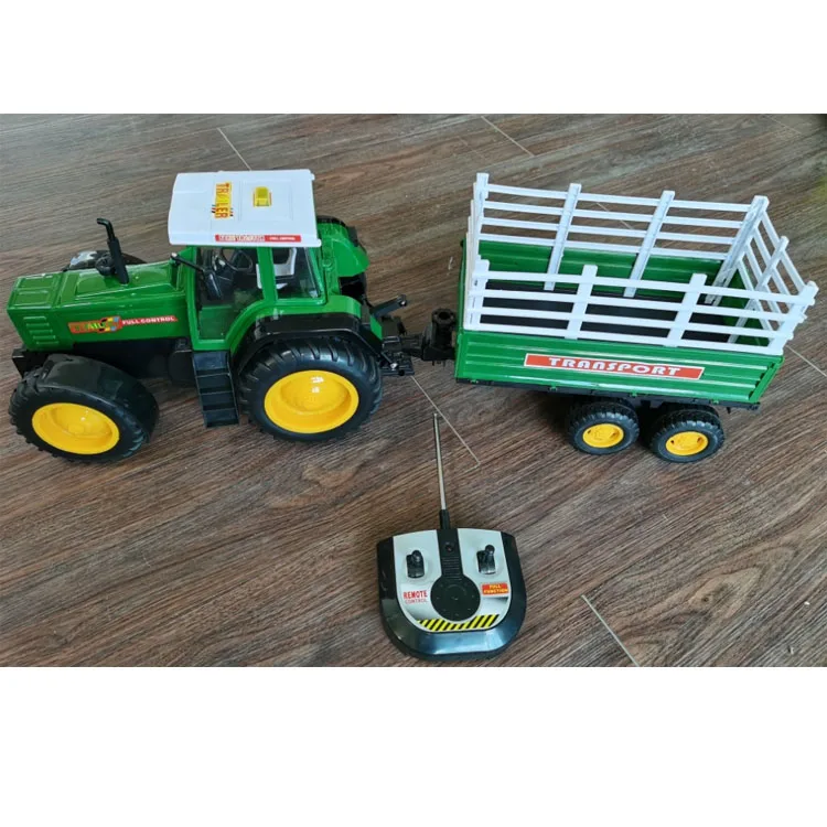 Remote Control Toy Truck Simulates Farmer's Car Tractor Oversized ...
