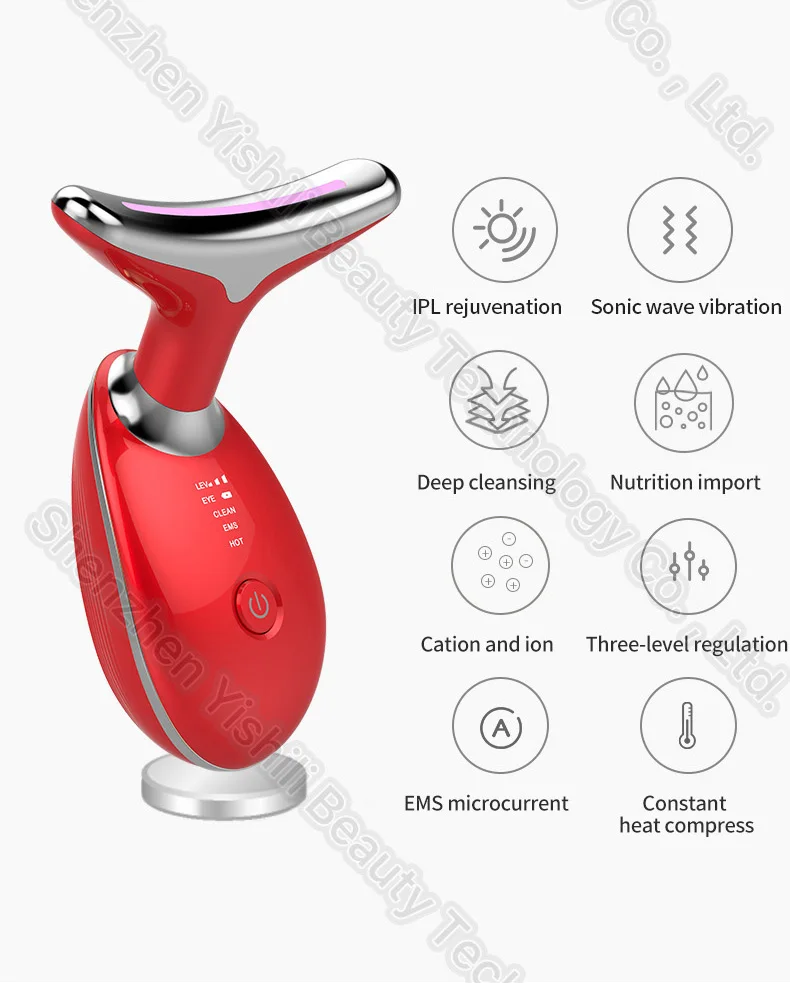 Electric Neck Instrument Fade Lines Rejuvenation Beauty Instrument Neck ...