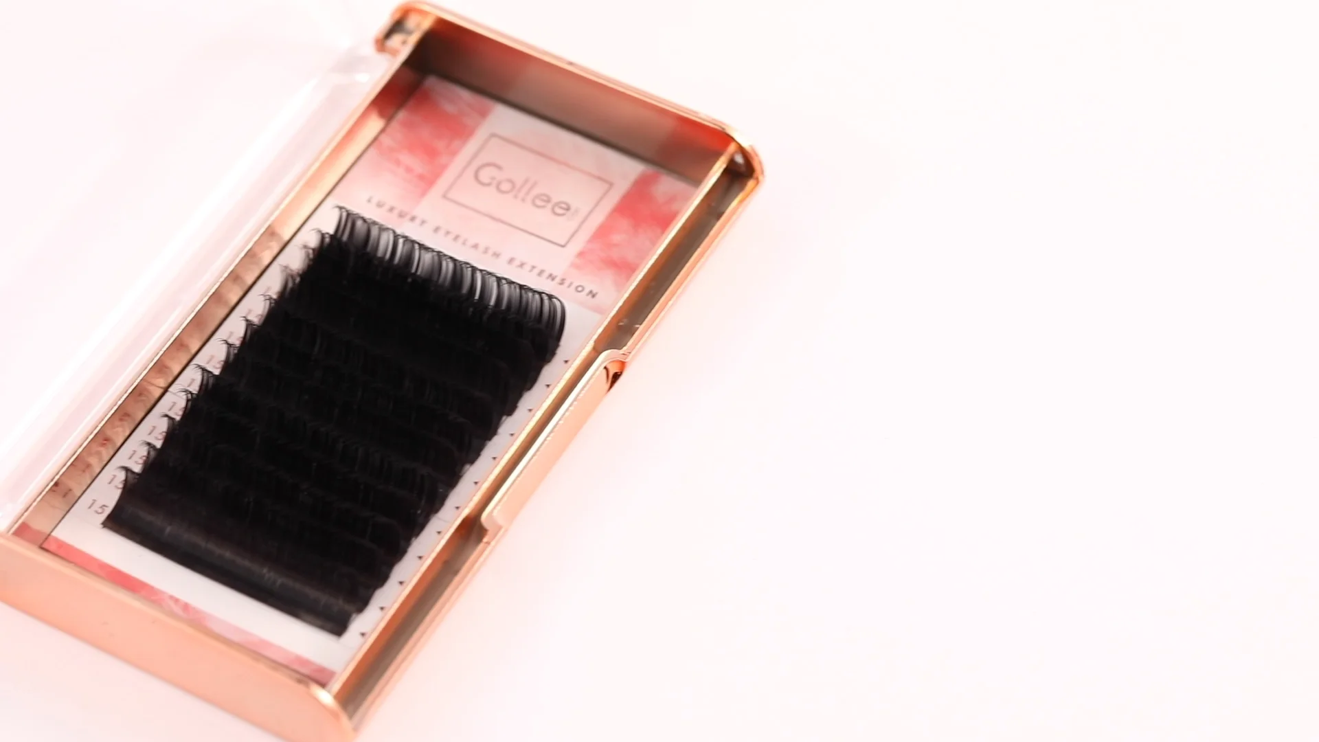 Gollee 17mm Cc Dd Curl Mink Lash Extention Eyelash Grafting One By One ...