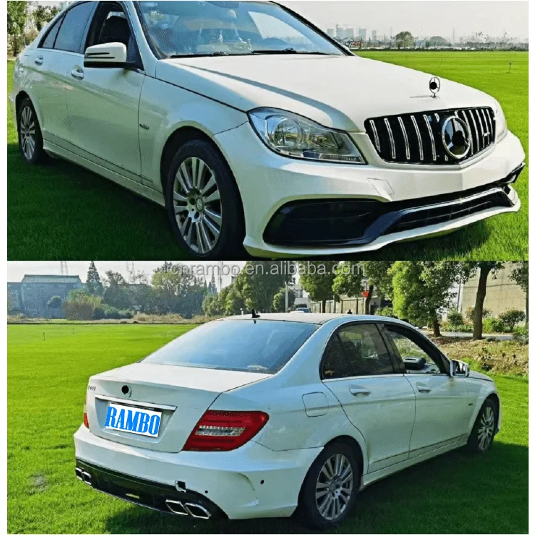 W205 AMG LOOK FACELIFT Body Kit for Mercedes Benz W204 2007-2014 ...