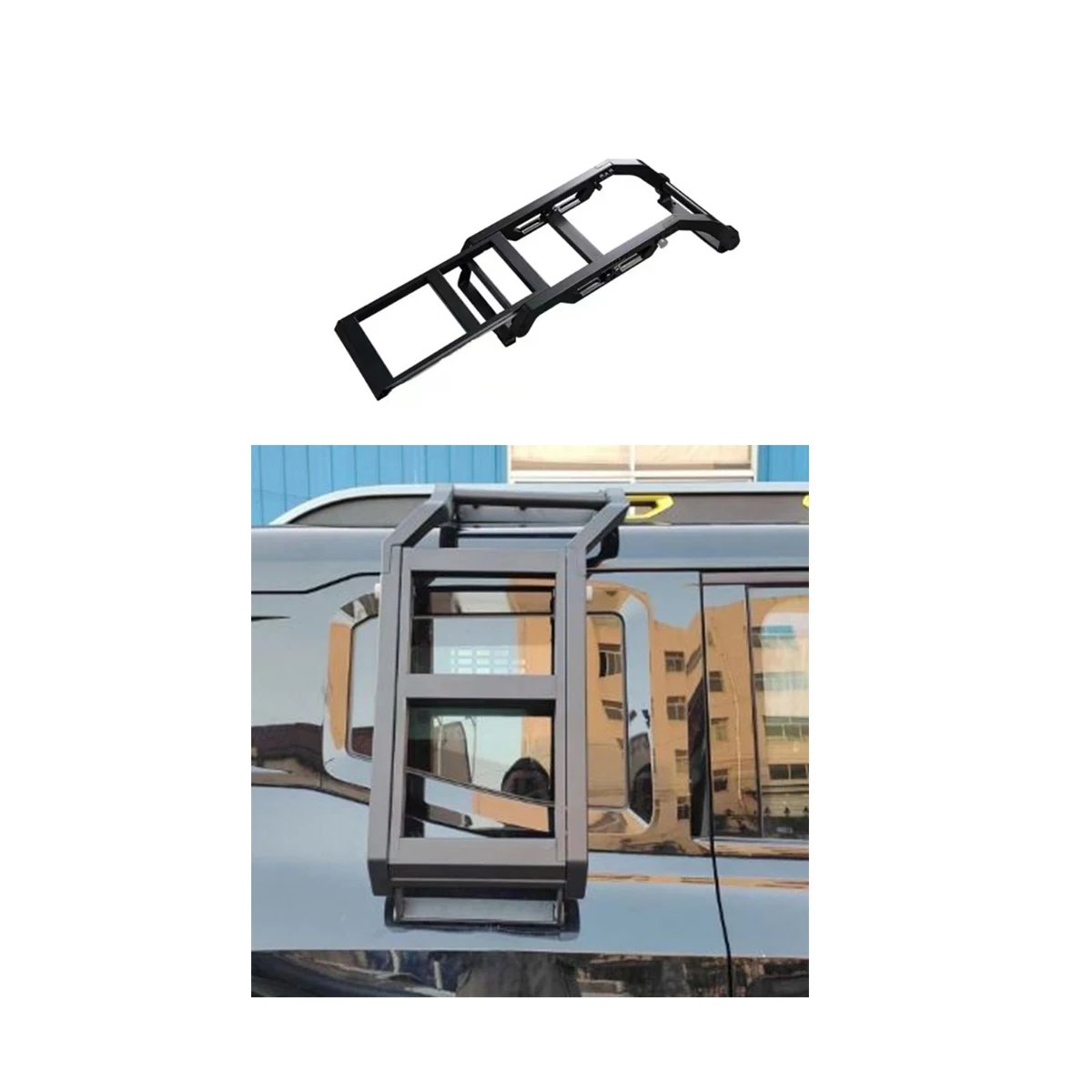 Car luggage rack side ladder Car side Door Ladder for JETOUR T2 ...