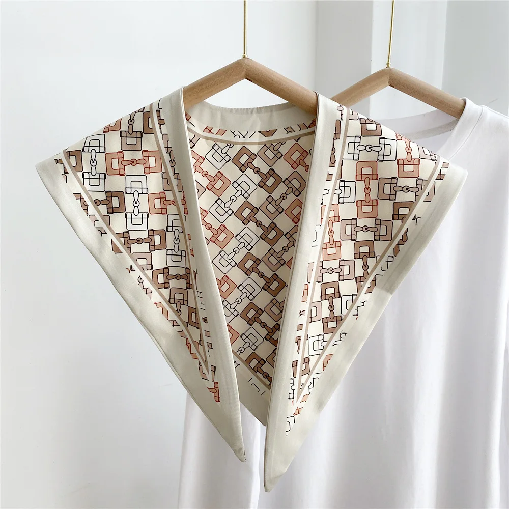HB0759 Sexy Triangle Shawl Women Dual Use Scarf Twill Shoulders Capes ...