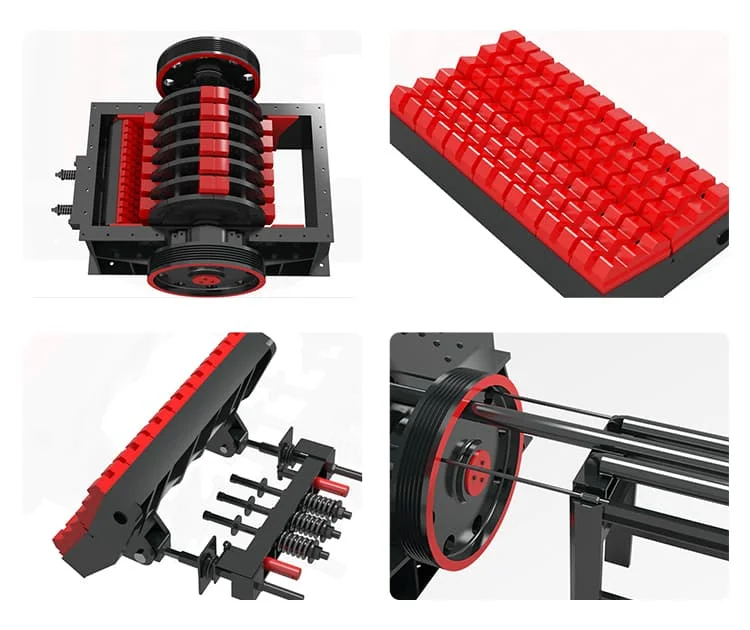 Professional 2025 Heavy Hammer New Coble Stone Road Crusher Machine ...