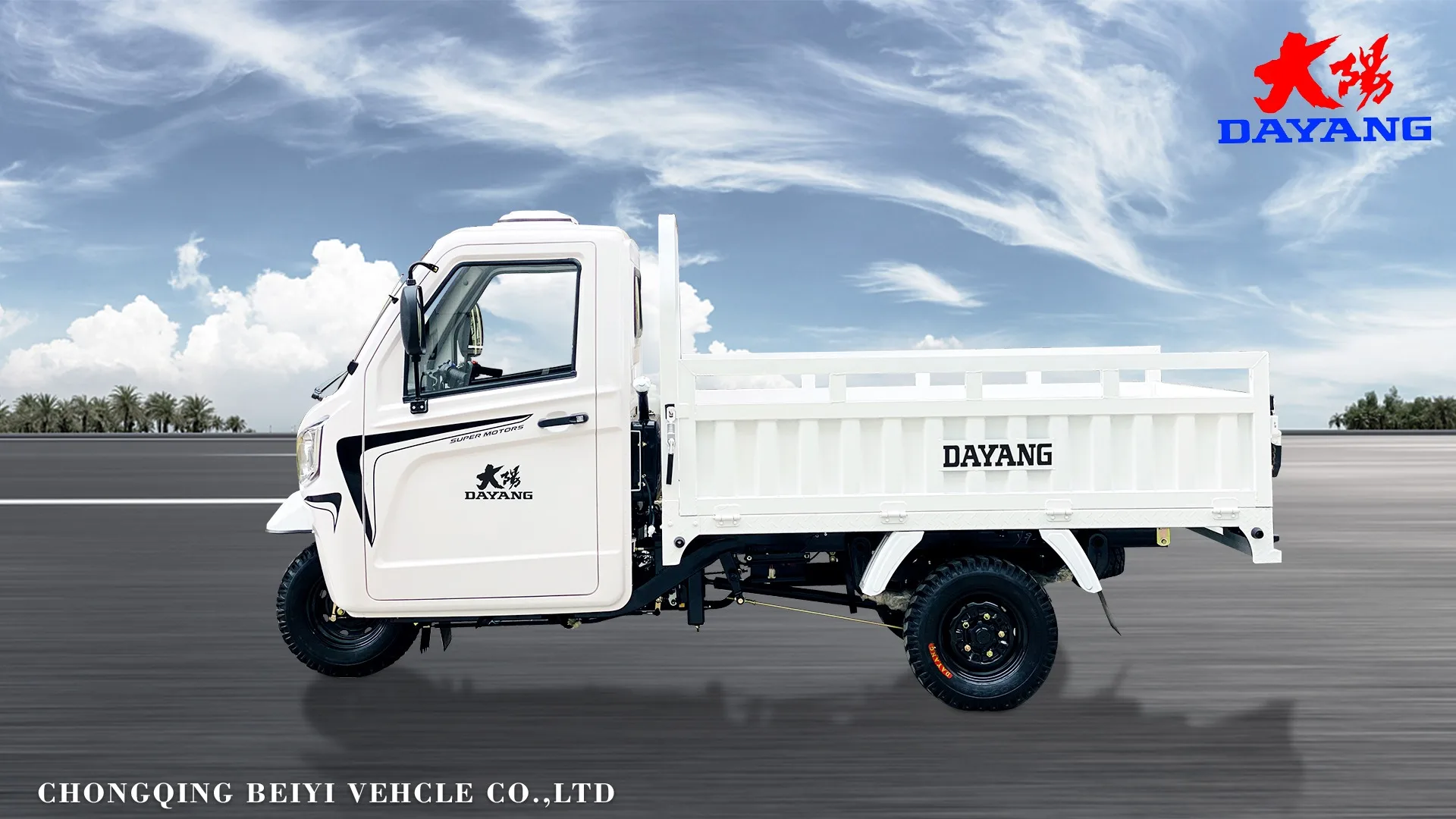 Dayang Heavy Carry Load Tuk Tuk 300cc Motor Cargo Tricycle Cheap ...