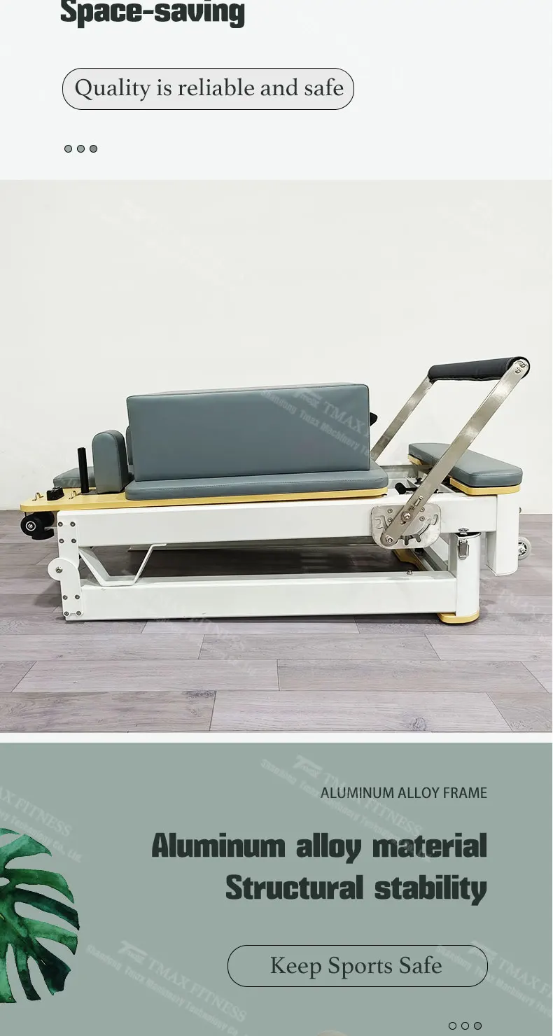 Pilates Reformer Foldable: Dynamic Workouts,Effortless Storage Portable ...