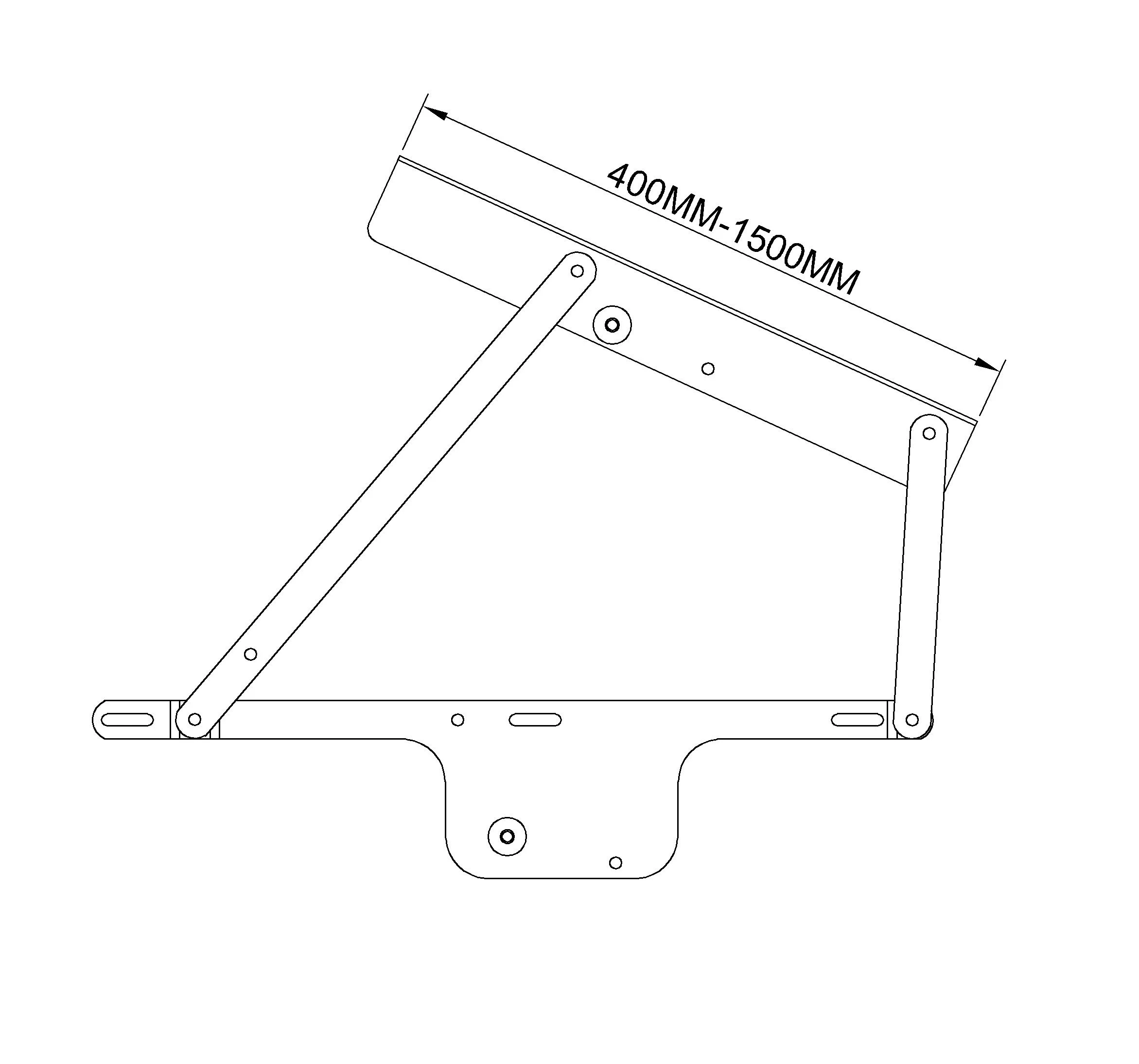 8000n Electric Motor Storage Bed Hinge Mechanism For Adjustable ...