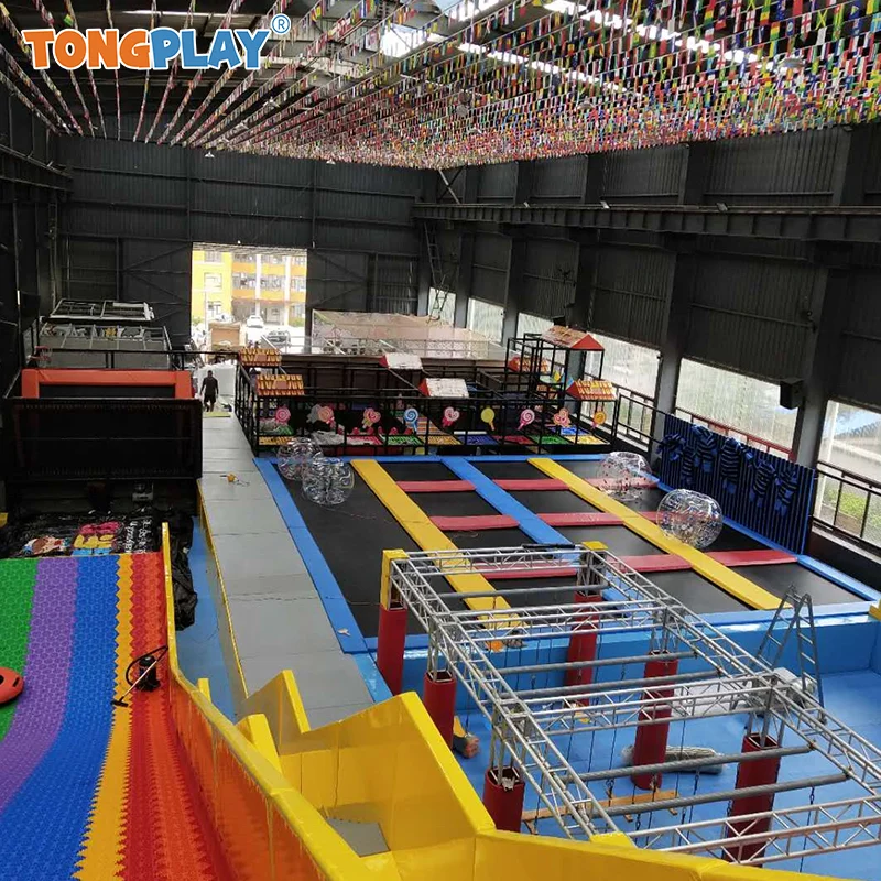 Large Complete Set Of Trampoline Equipment Factory Customized ...