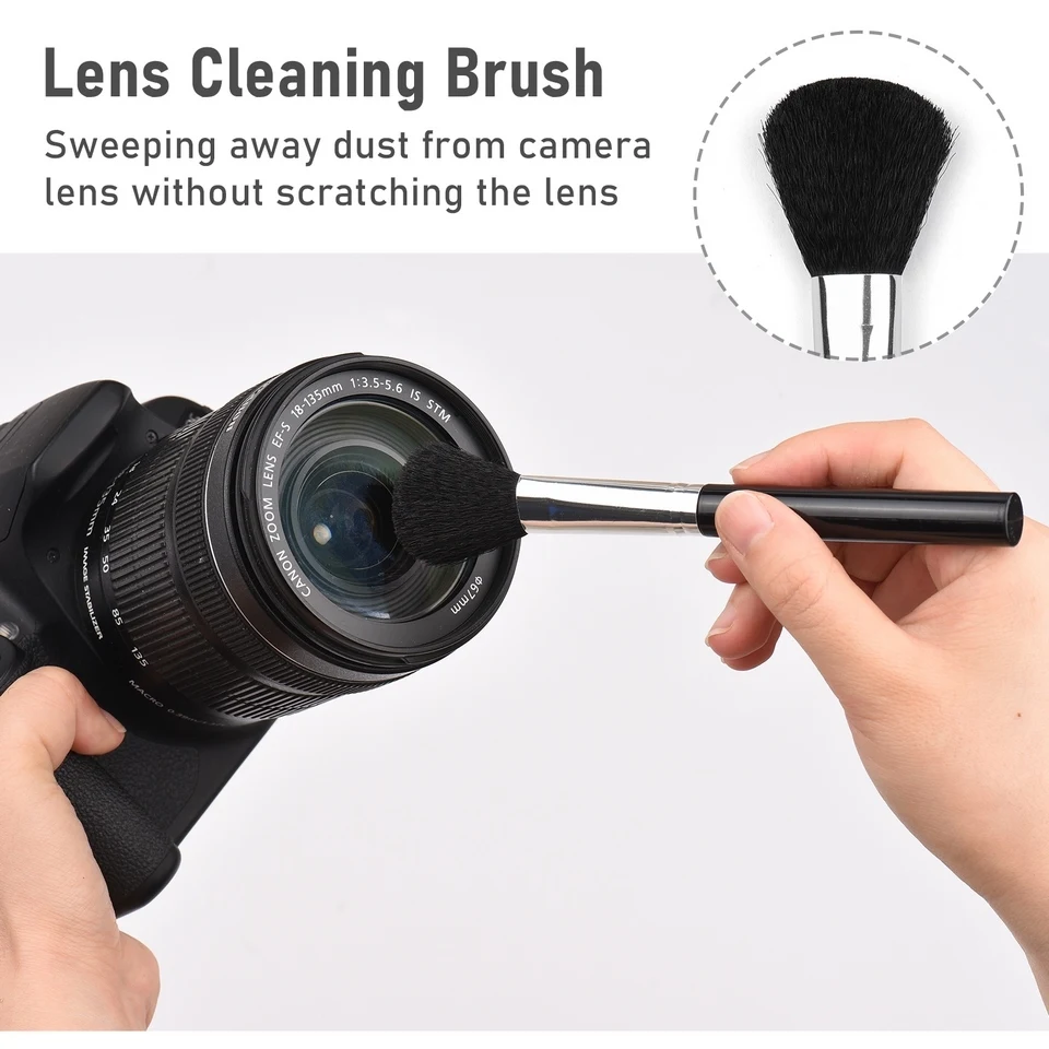 Andoer 3-in-1 Camera Cleaning Kit with 1 Pair Anti-static Gloves + 1 ...