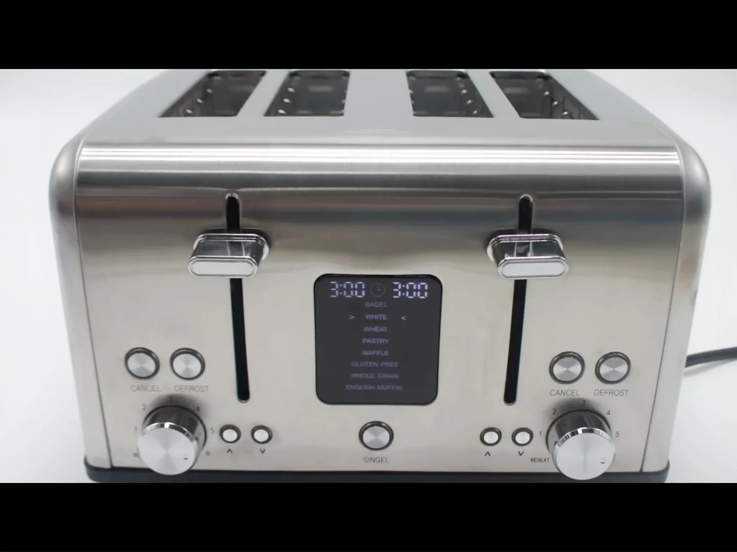 Modern Design 2 Slice & 4 Slice Smart Toaster Led Kitchen Appliance ...