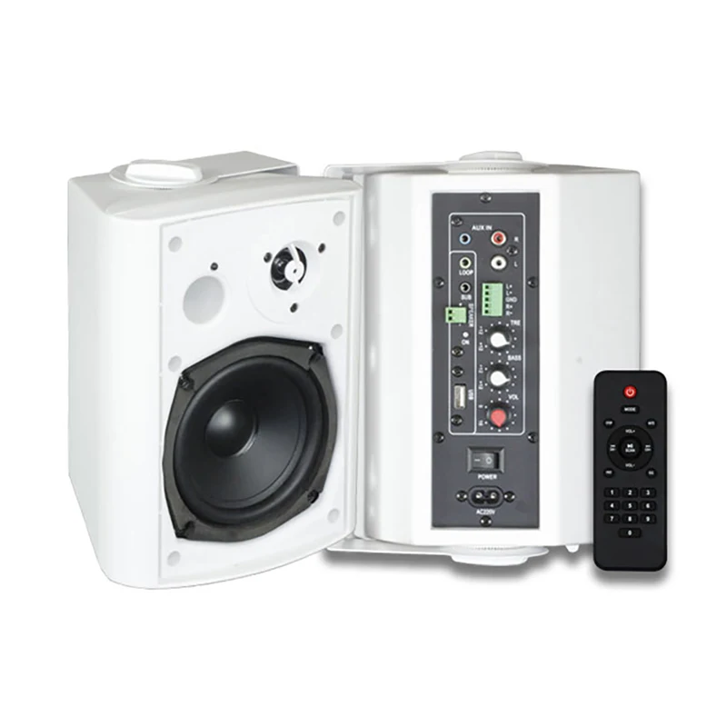 Tianlai TL-A5BT - Active in-Wall Speakers for Home Theatre