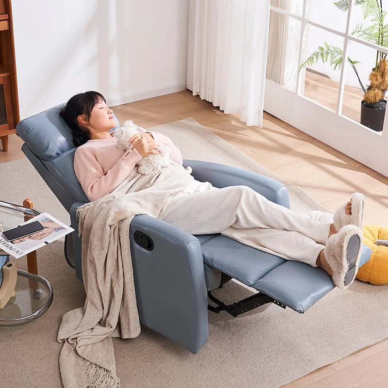 Living Room Relax Sofa Single Seater Reclining Chair Manual Recliner ...