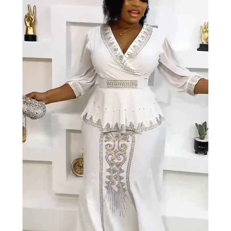 Shop Our Women Maxi Turkey Dress with Plus Size Sequins