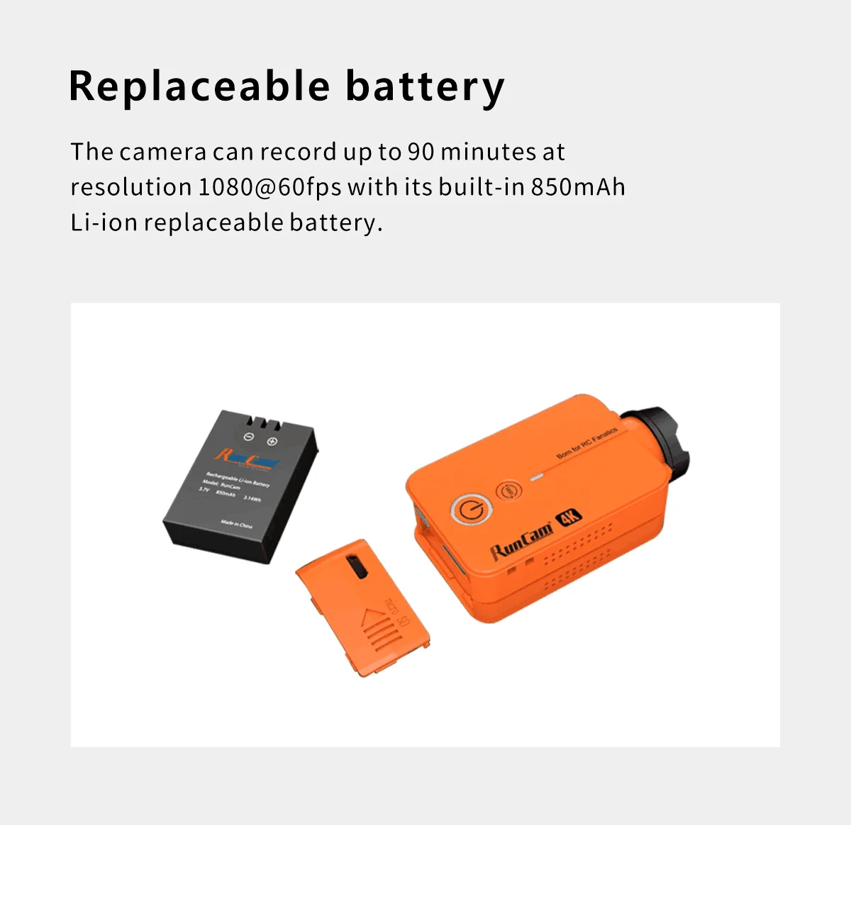 Runcam2 4k Edition Hd 1080p 120 Degree Wide Angle Wifi Sport Image ...