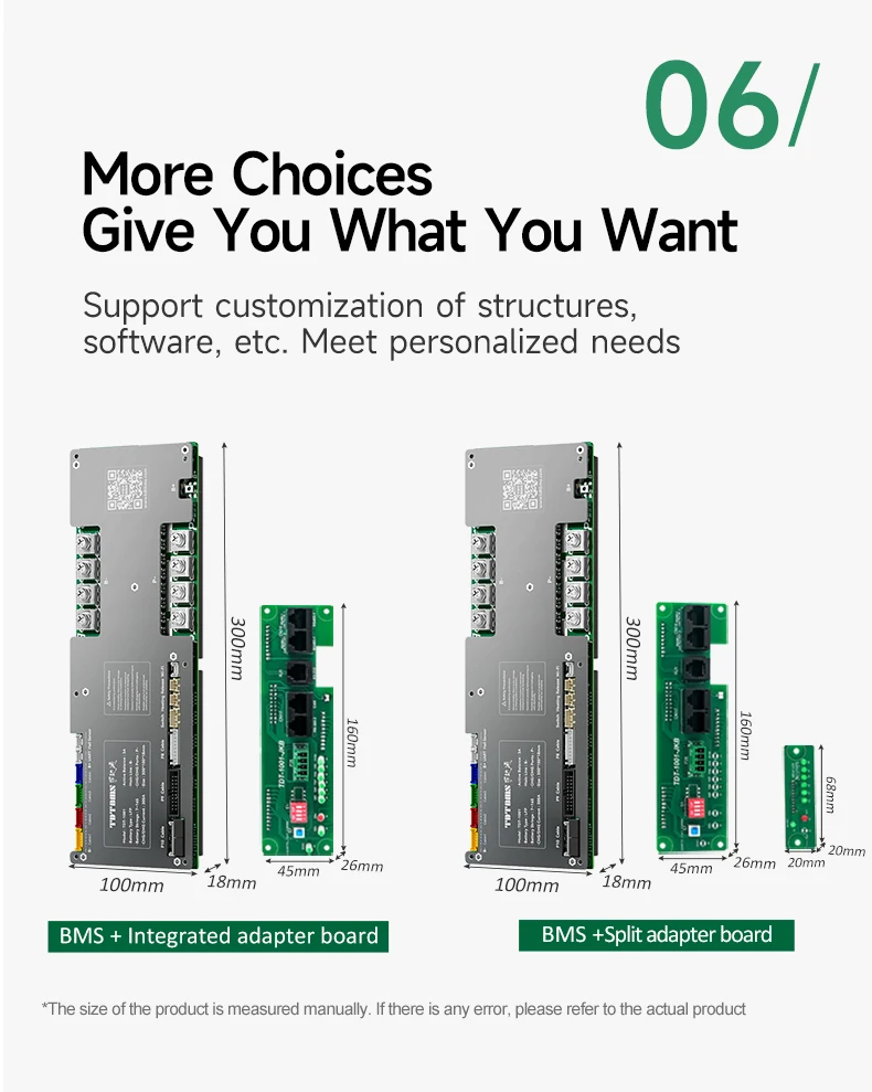 TDT 3A Active Balancer Smart BMS for 16S Lifepo4 Battery Pack