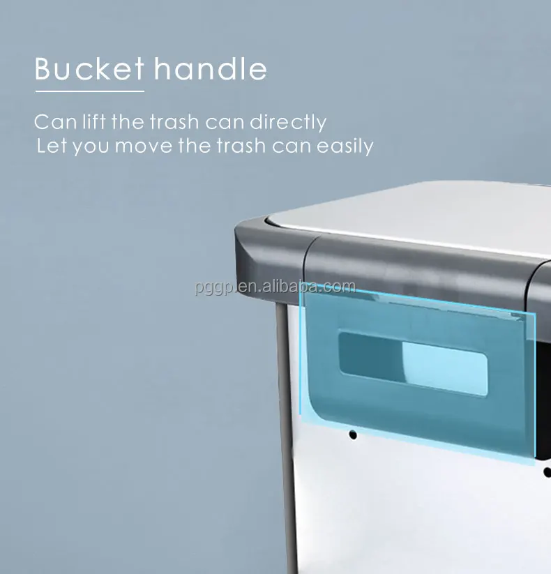 Hot Sale Kitchen 50L Garbage Compactor Bin Stainless Steel