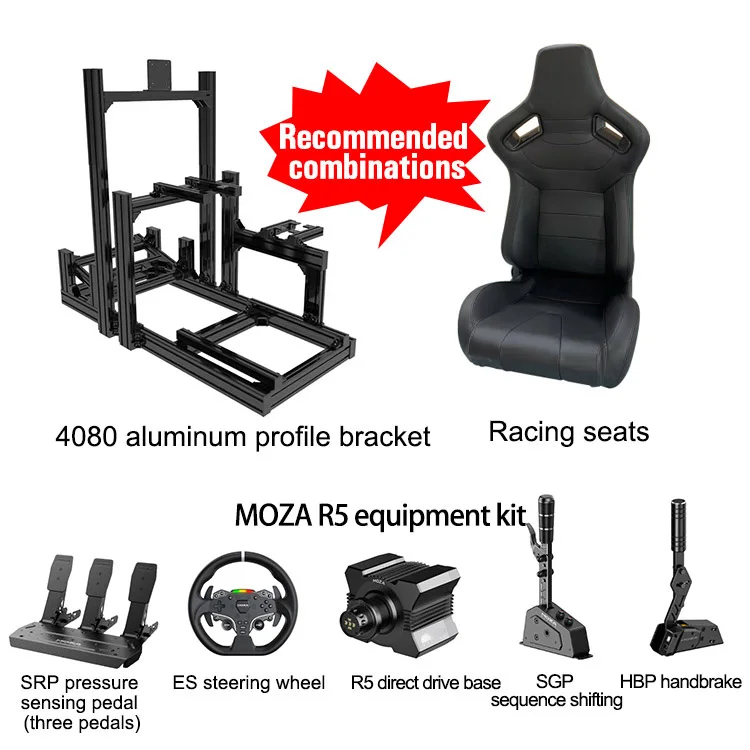 OEM SIM Racing Rigs Cockpit Driving Simulator Esports 4080 40120 Diy ...