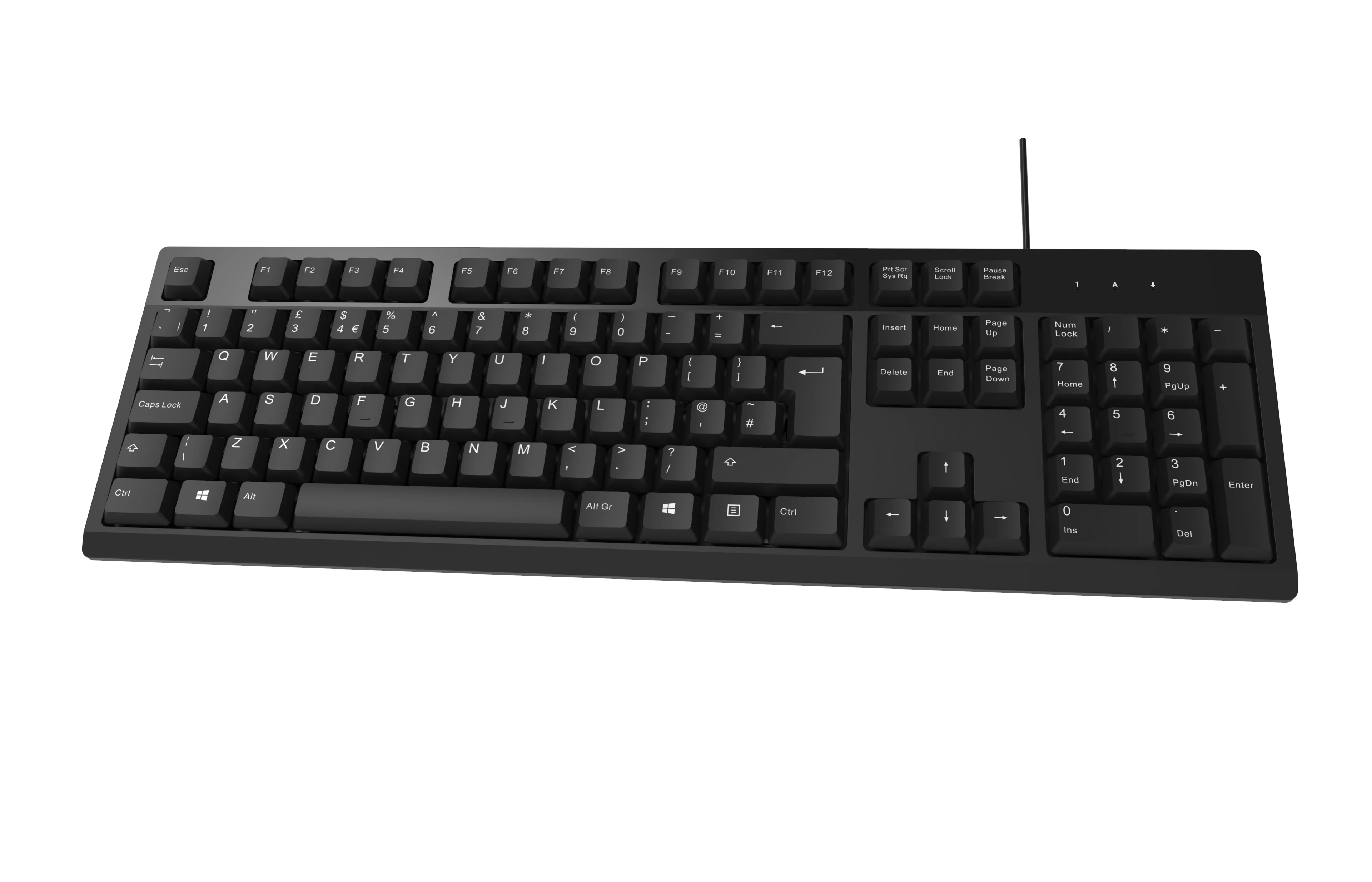 AIKUN Wired Keyboard KB251 - 104 Keys, Multimedia Fun