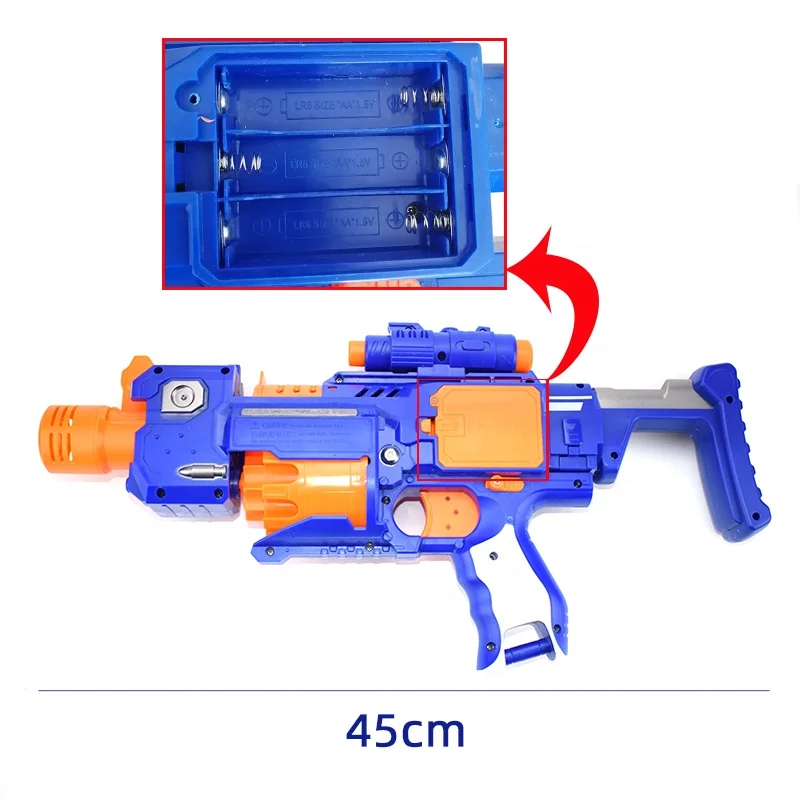 Samtoy B/o Automatic Shooting Blaster Gun Eva Foam Shell Ejection Air ...