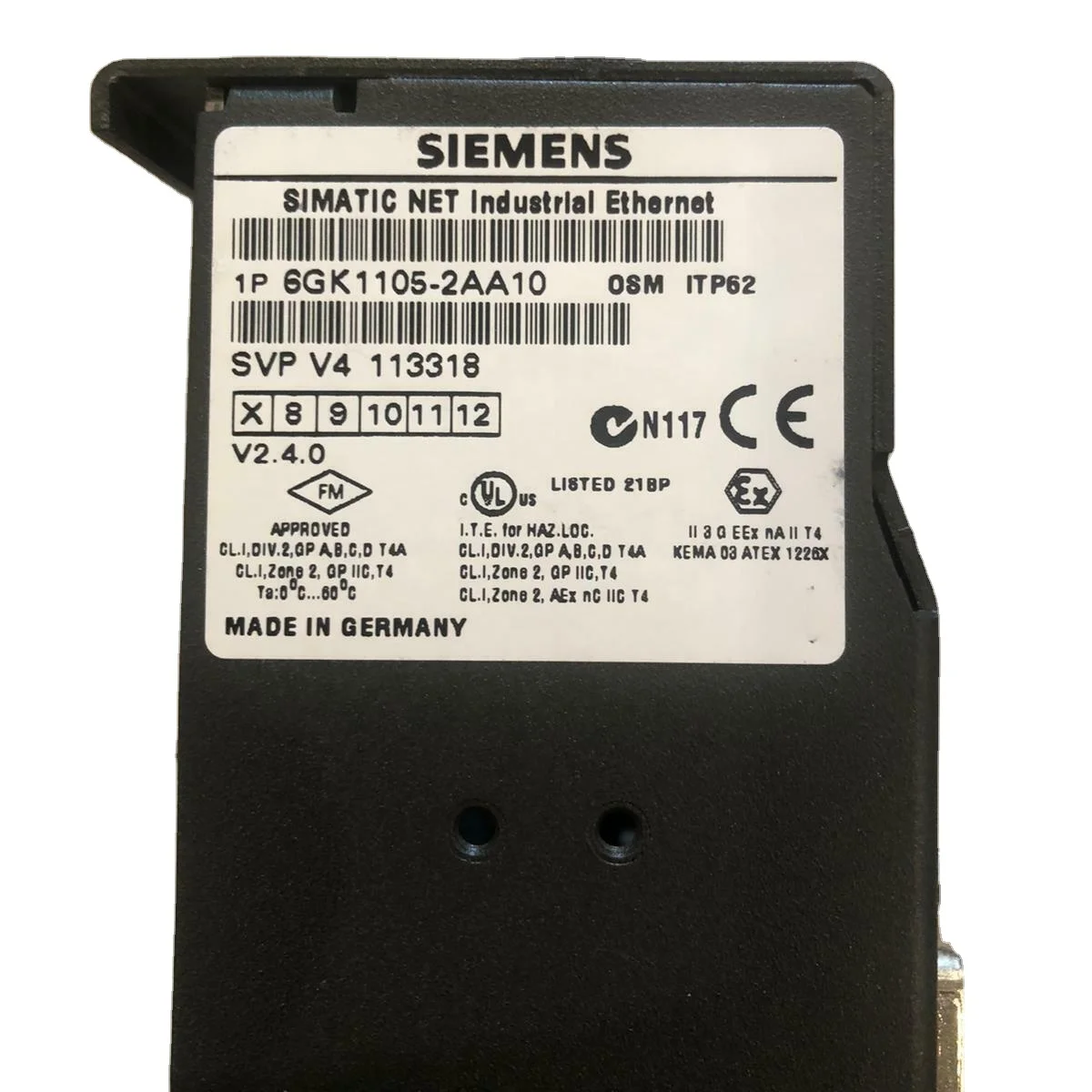 Simatic Net Industrial Ethernet 6gk1105-2aa10 Osm Itp62 6gk 1105-2aa10 - Buy 6gk 1105-2aa10,Osm ...