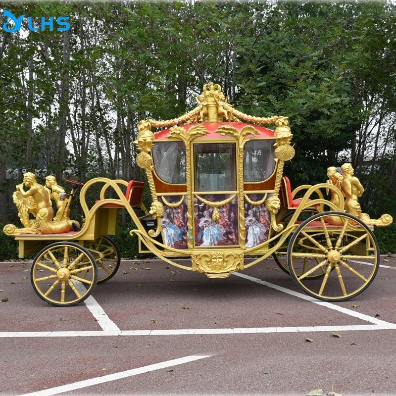 High Quality Wedding Electric Horse Carriage Elegant Sculpture Royal ...