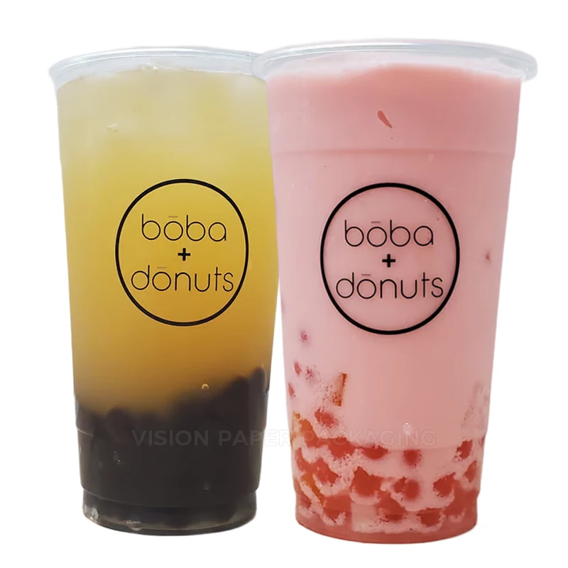 Factory Boba Tea Supplies Cups for Boba Takeaway Boba Tea Bottle 16oz ...
