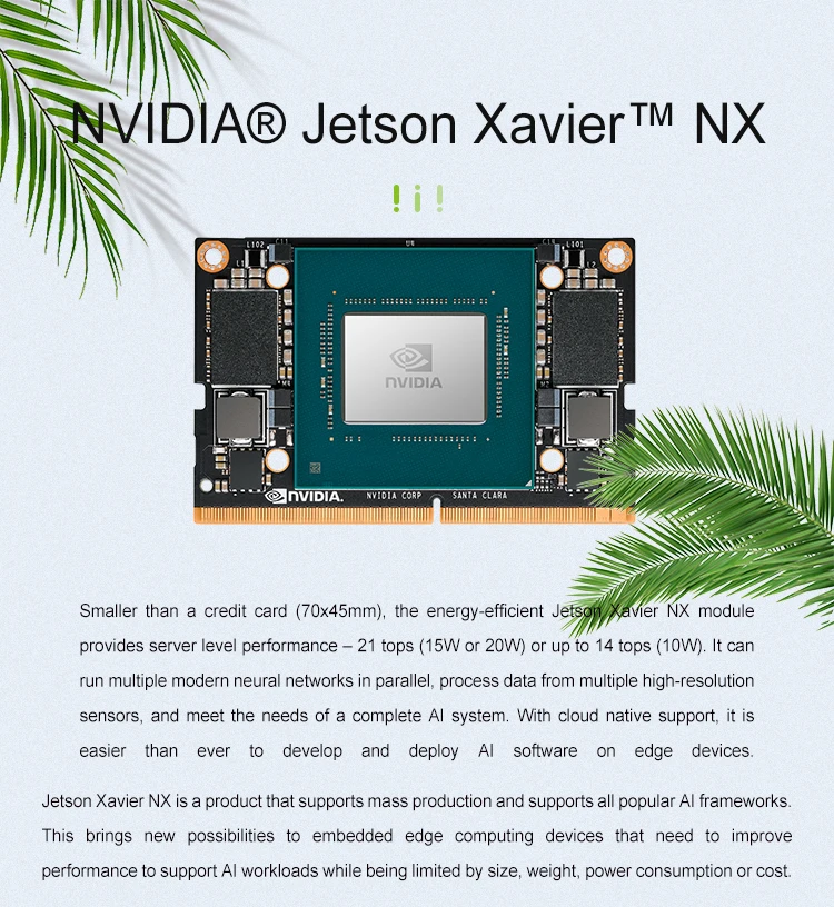 Nvidia Jetson Xavier Nx Developer Kit 8gb Or 16gb Jetson Xavier Nx 16 Gb Nvidia Official Kit ...