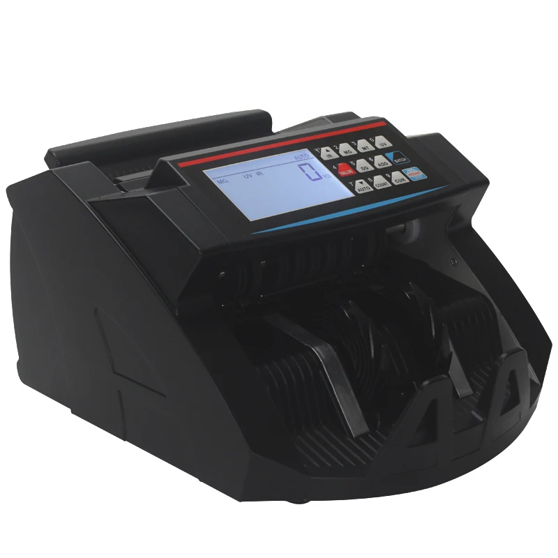 Big Screen Bill Counters Money Counting Machine Uv/mg Fake Money ...