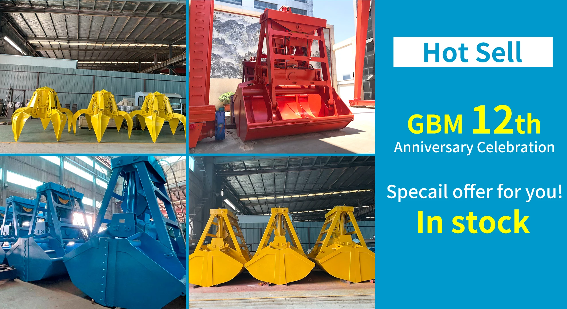 Electro Electric Motor Hydraulic Port Grab - Buy Orange Peel Grab,Scrap ...