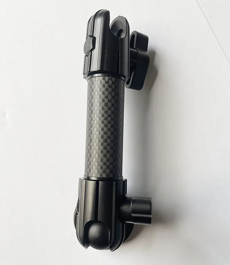 Stable and Durable Phone Mount - Carbon Fiber Telescoping Arm