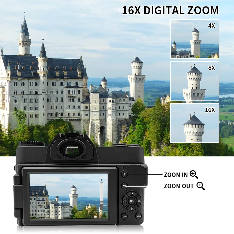 Wholesale High Quality Camcorder - 48MP Retro Camera