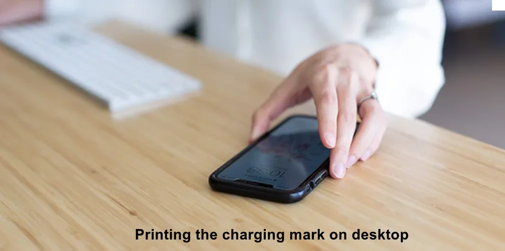10w Table Charging Through Table 20mm Invisible Wireleless Charger ...