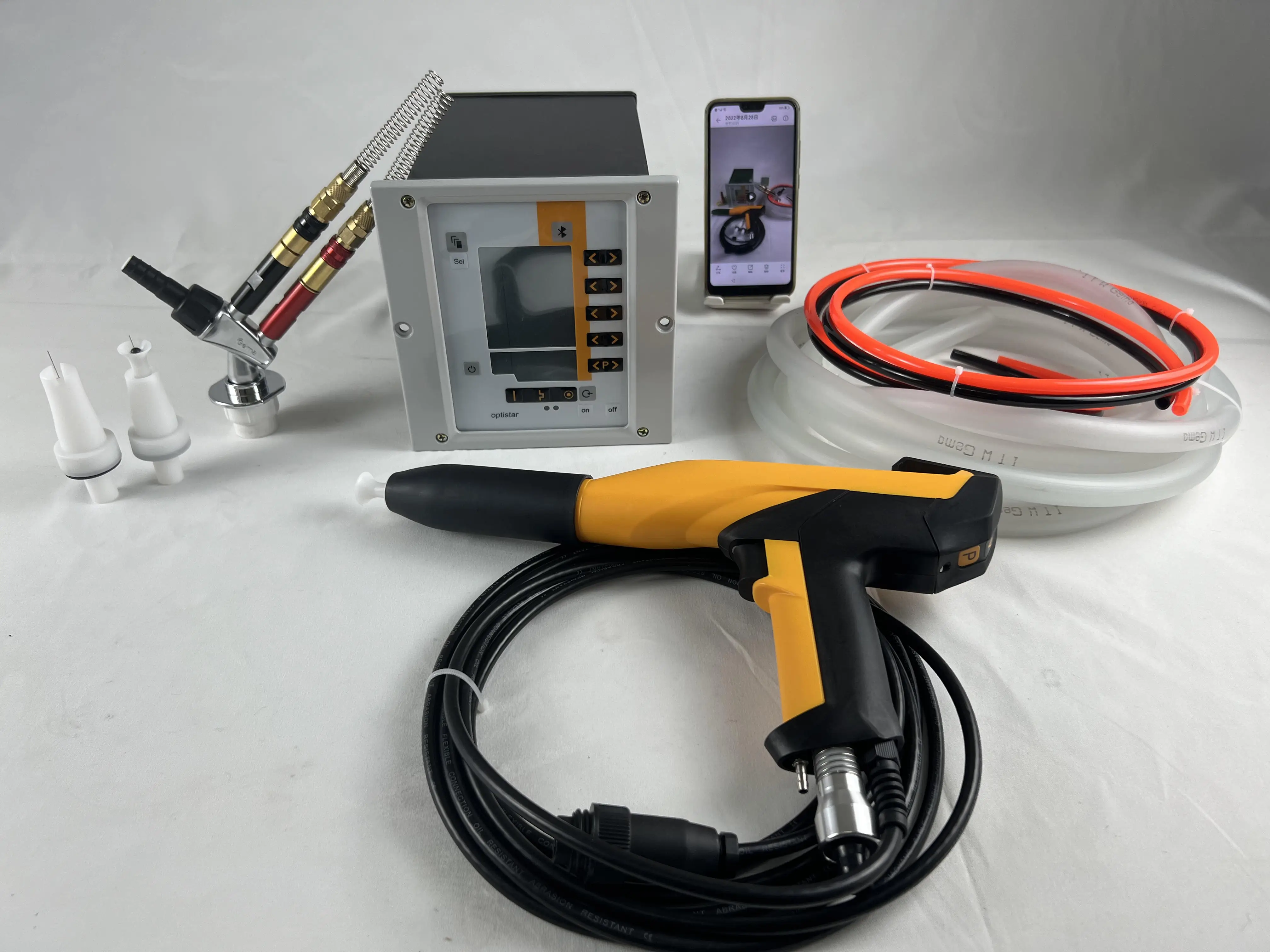 Hot Adjustable Voltage Laboratory Powder Coating Machine