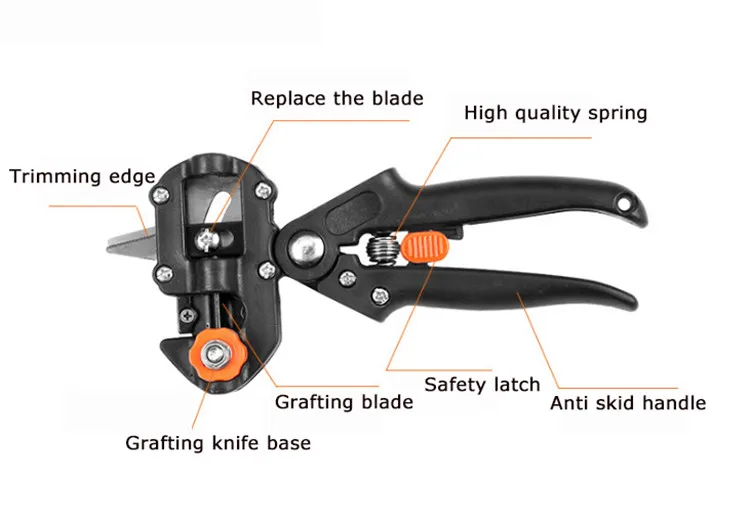 Multi-function Grafting Tool Garden Plant Grafting Scissors Shears - Buy Grafting Scissors ...