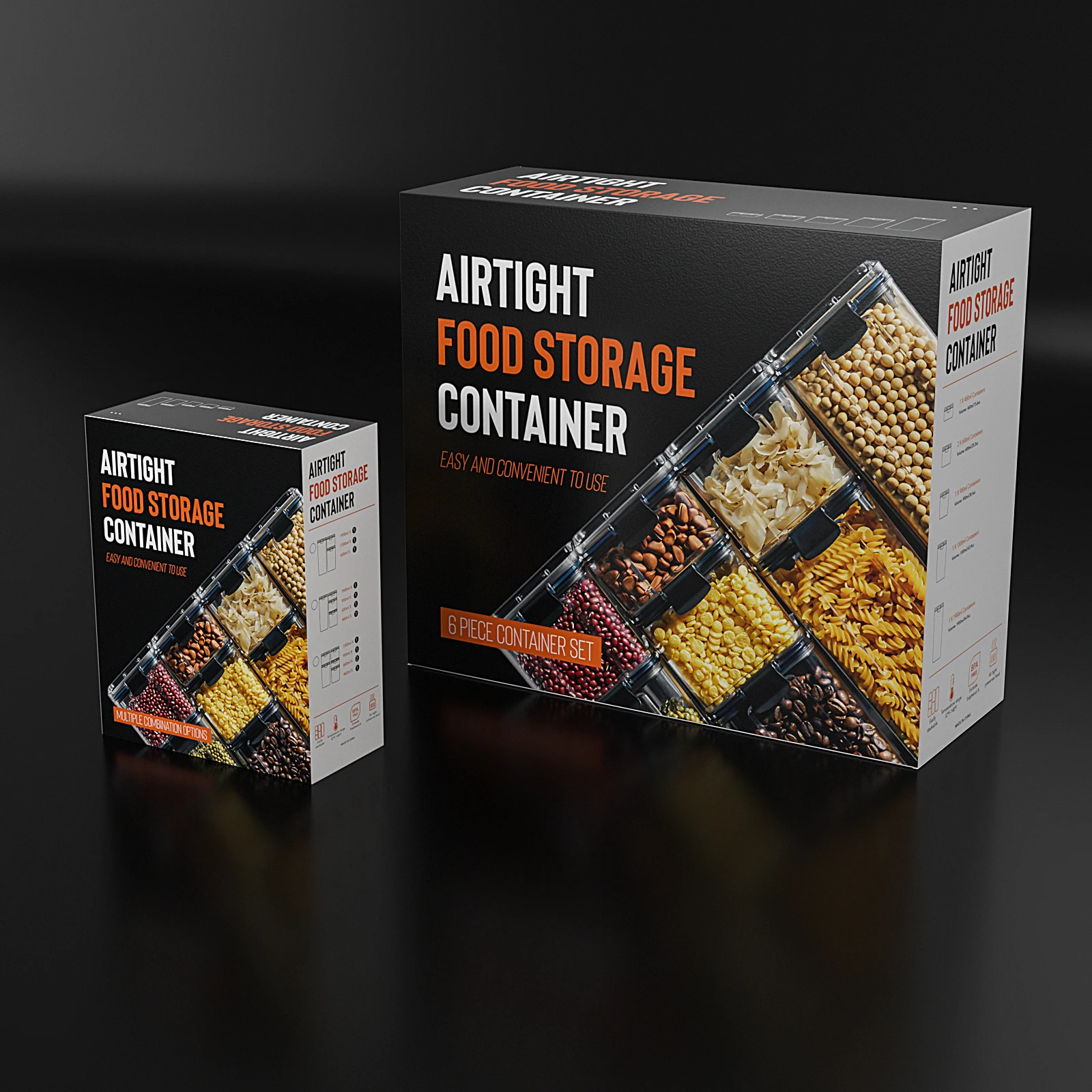 TOMU HOM Airtight Container Set - Keep Kitchen Fresh!