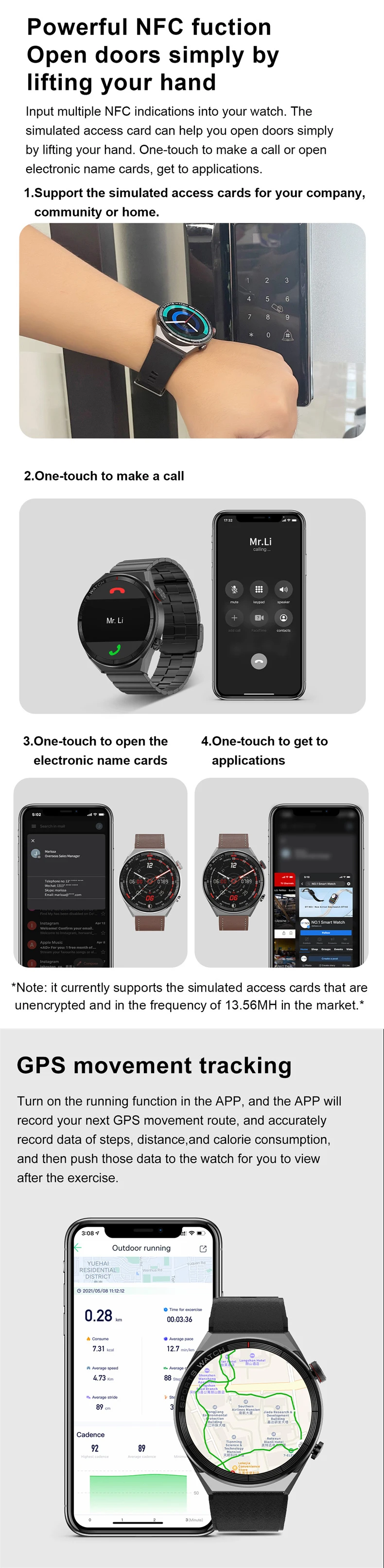 Dt 3 Mate New Woman Smart Watch Stainless Steel Leather 100% Silicone ...