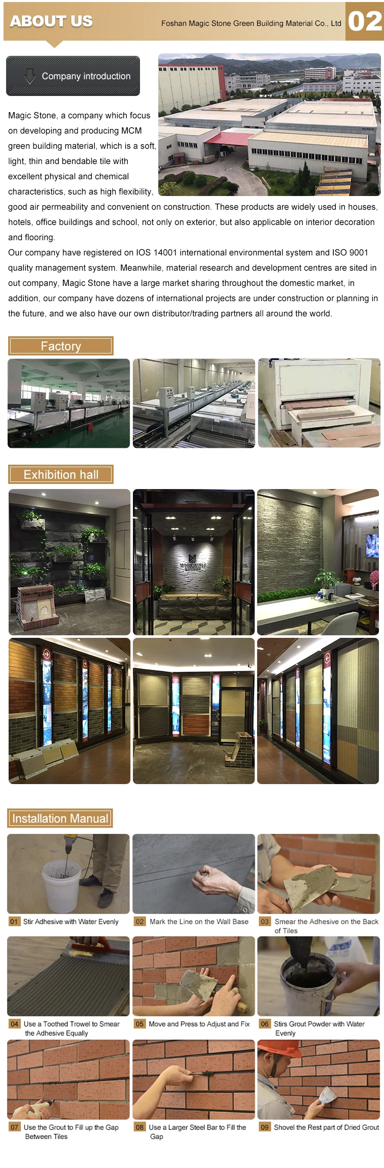 Exterior Modern Flexible Bricks - MCM Ceramic Decorative Soft Facing Brick