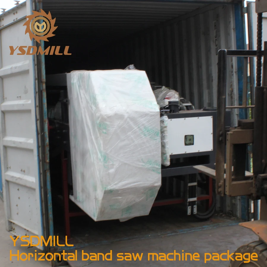 Industrial Horizontal Style Band Saw For Insulation Material Cutting ...