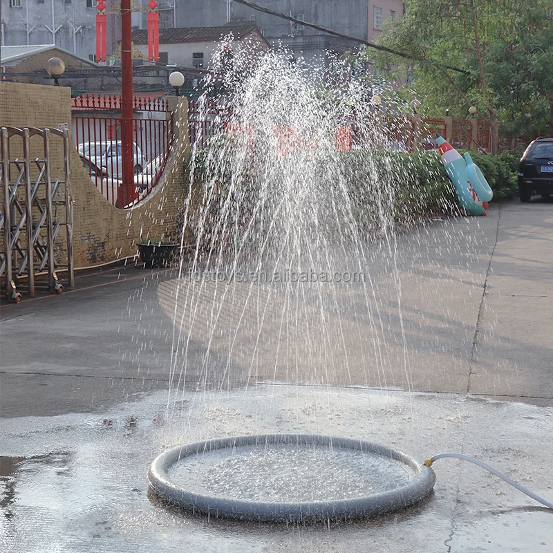 FDS Splash Sprinkler Pad for Dogs Kids, Non-Slip Thicken Dog Pool with ...