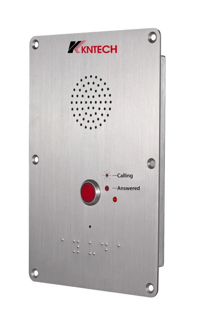 KNTECH Corded VOIP Phone with Button System for Elevator Intercom & OEM