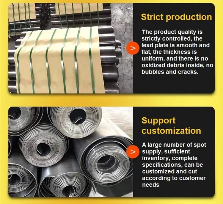 2mm Dimension X-ray Lead Sheet Metal Powder Shape Lead Plate Protection ...