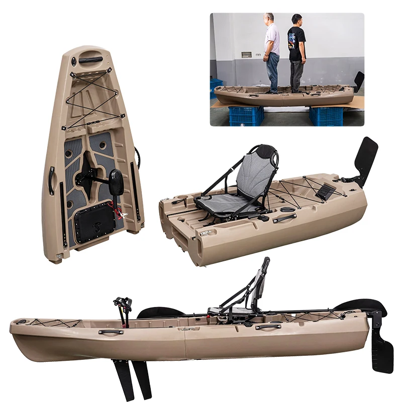 Modular Kayak - Travel Friendly Pedal Drive or Electric Motor