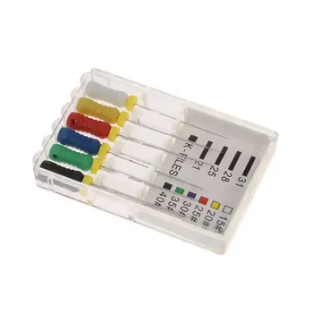 Manual K-files Stainless Steel W5m3 6pcs K-type File Endodontic Root ...