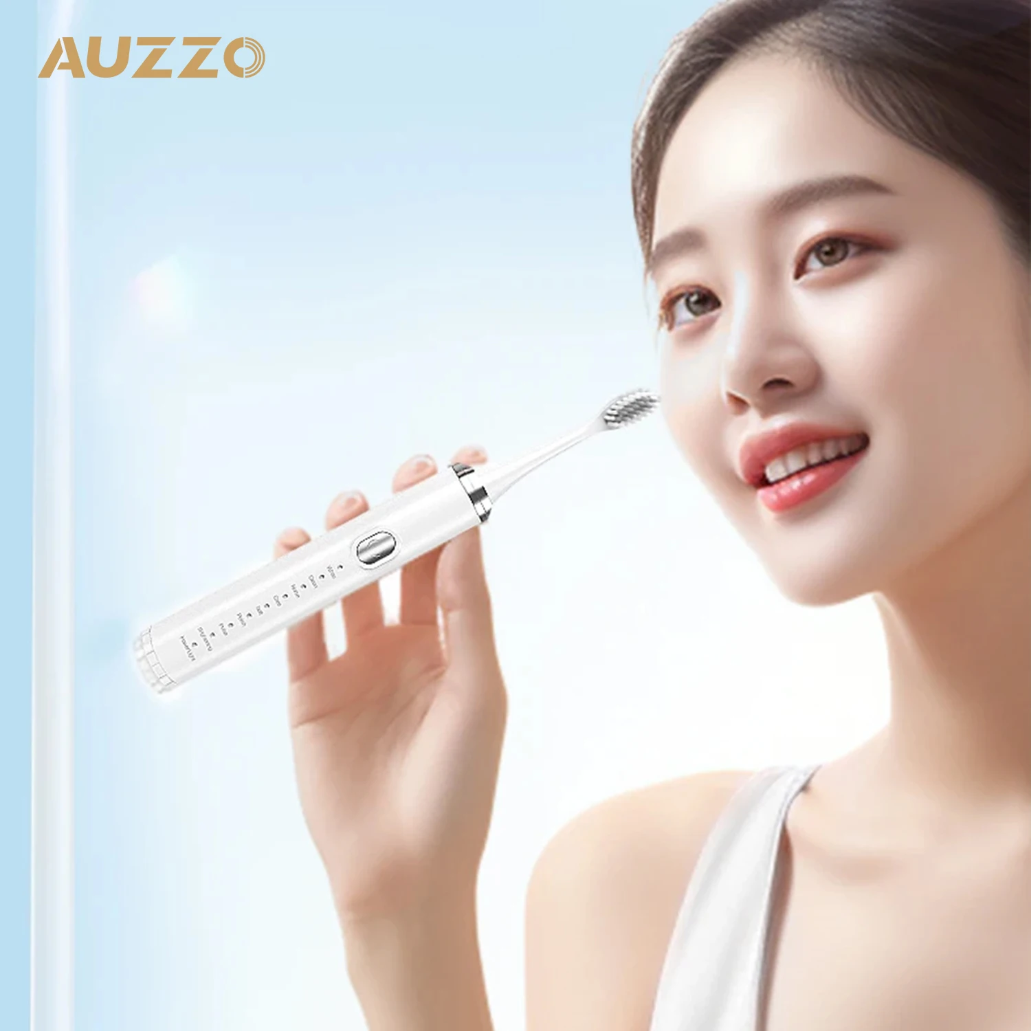 Electric Toothbrush with Sonic Vibration - Adult Soft Bristles