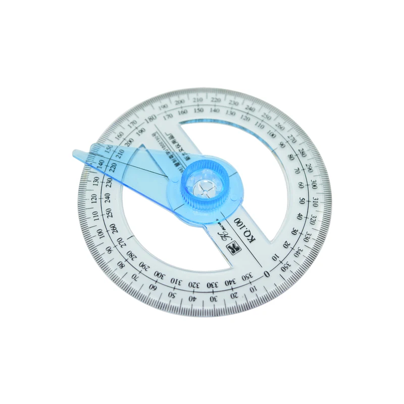 360 Degree Protractor Ruler - Precision and Transparency