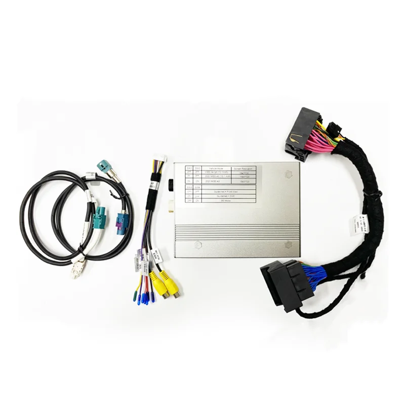 Front Reverse Camera Interface Decoder OEM Screen Update Driving Image ...