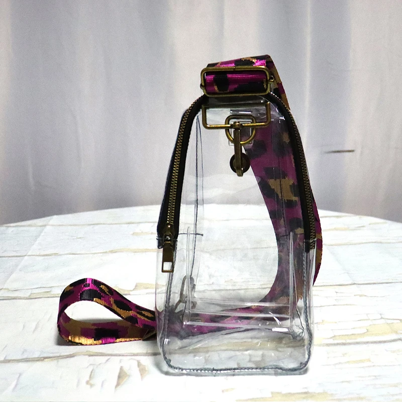 Wholesale Personalized Pvc Clear Sling Bag Strap Shoulder Bag Women ...