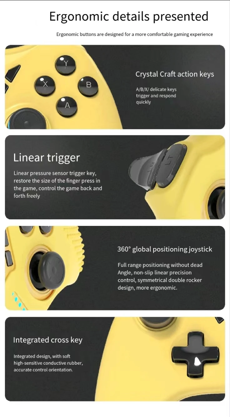 Private Model Patented Switch Pro Wireless Bluetooth Game Private Model Controller Switch ...