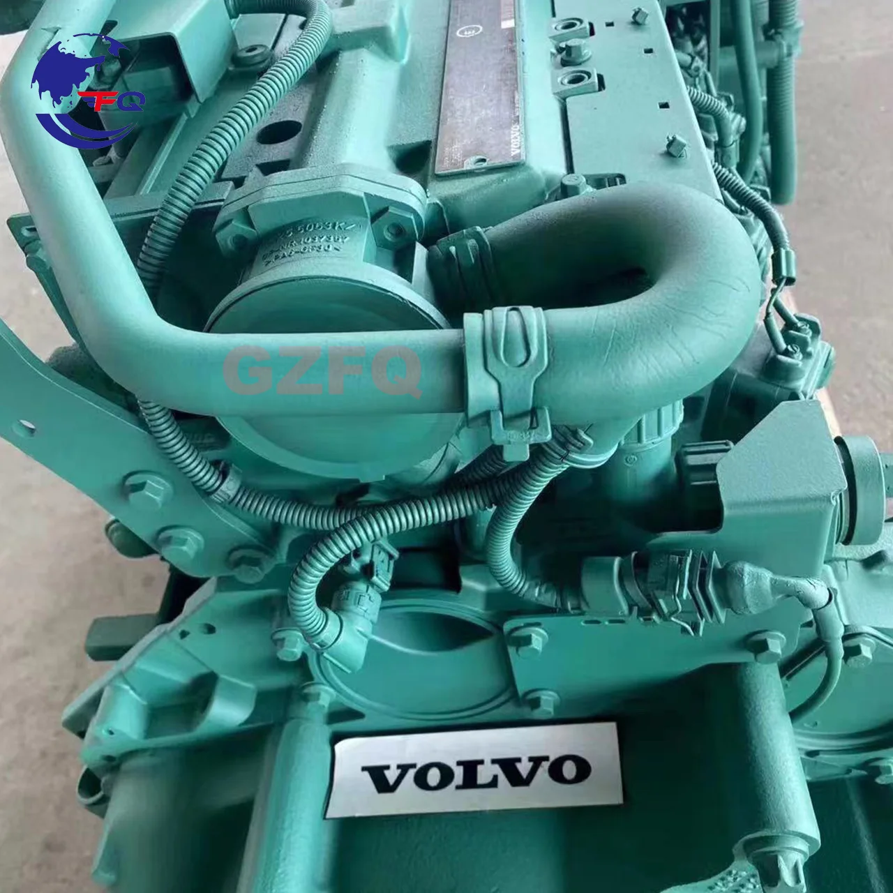 Original D6D Engine Assembly for VOLVO Excavators - 1 Year Warranty