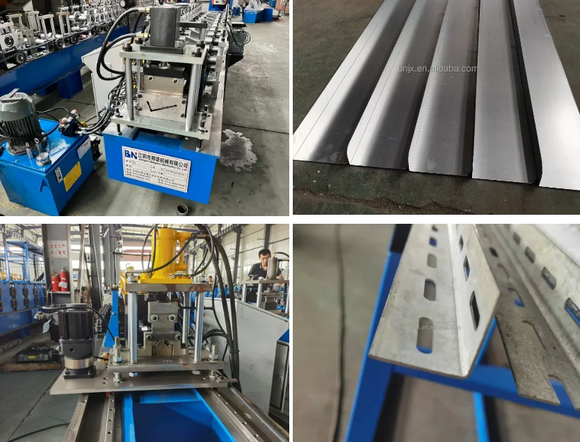 Metal Steel Light Keel Steel Stud Track And Truss Frame Machine Angle Profile Roll Forming ...