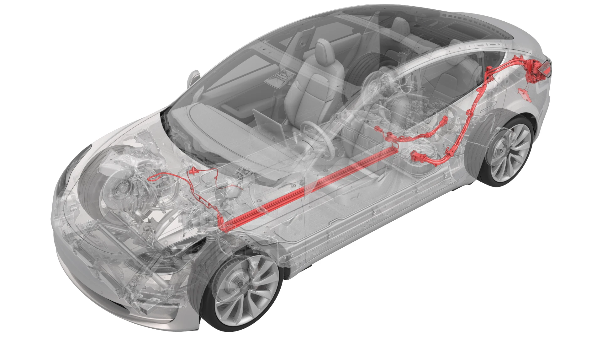BAINEL 1096829-00-G Aftermarket Car Accessories MODEL 3 Parts Front Licence Number Plate Holder ...